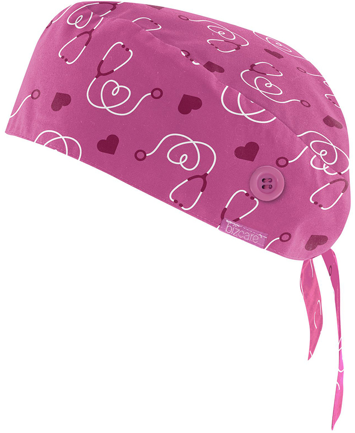 PINK RIBBON U Scrub Cap - Biz Care