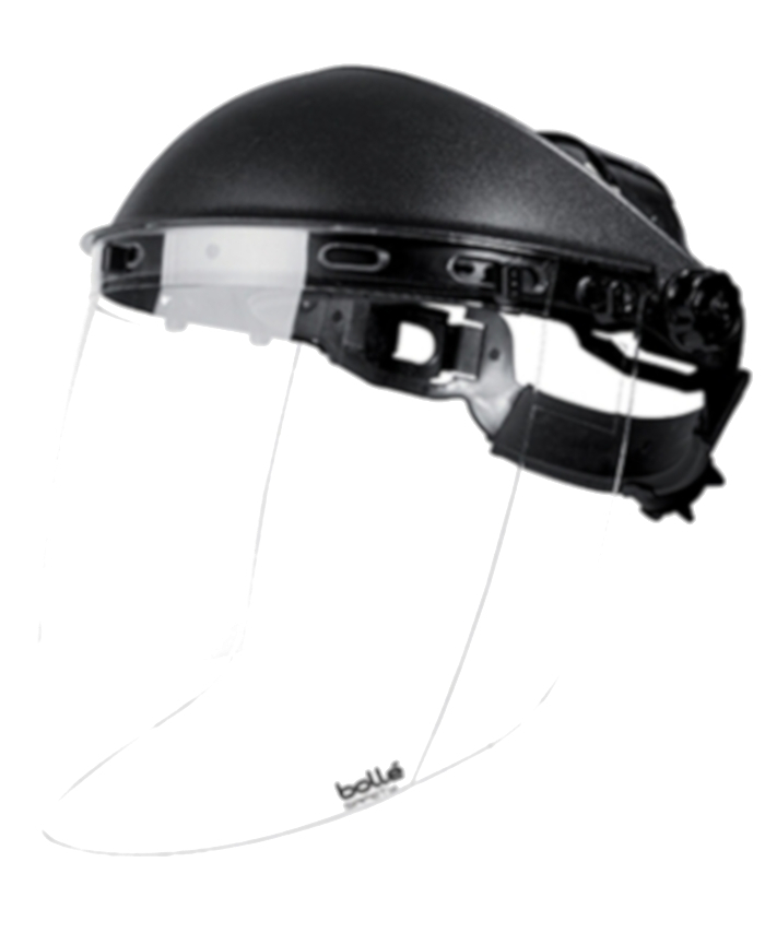 SPHERE Complete Face Shield - With Head Gear & Visor - Bollé Safety