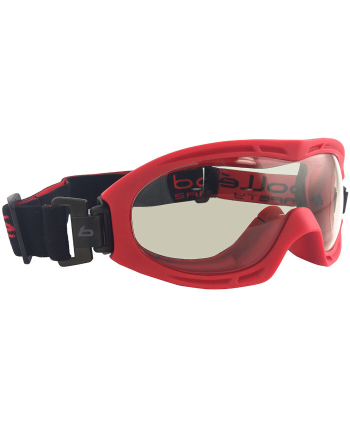 BACKDRAFT RED FIRE GOGGLE CSP PLATINUM LENS - Goggles - Bollé Safety