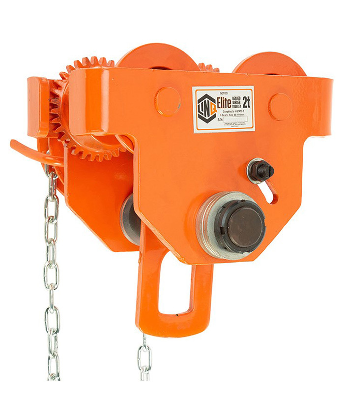 Geared Girder Trolley 2T - 88-146mm - Linq