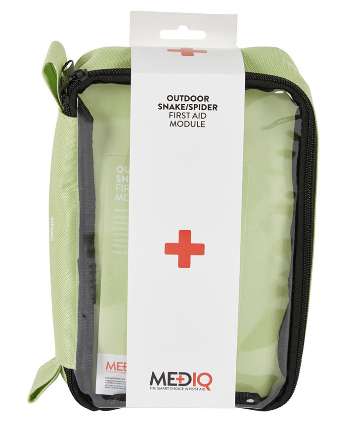 Mediq Incident Ready First Aid Module Outdoor / Snake / Spider In Lime ...