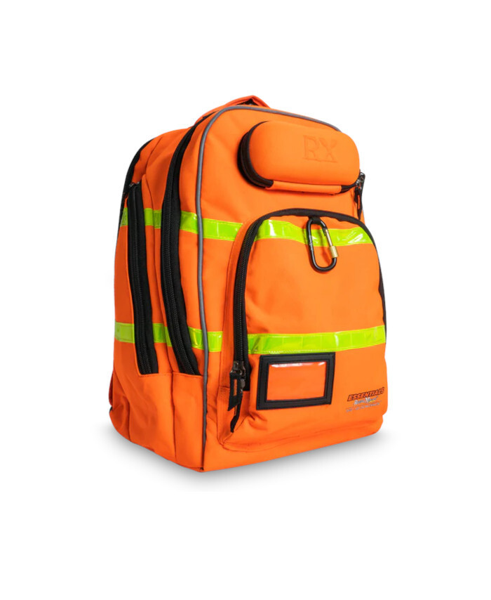 PPE LAPTOP BACKPACK • CANVAS • 400 x 320 x 550mm • HIVIS ORANGE • 45L ...