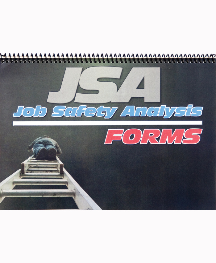 Job Safety Analysis Logbook - A4 Size - Uniform Safety Signs