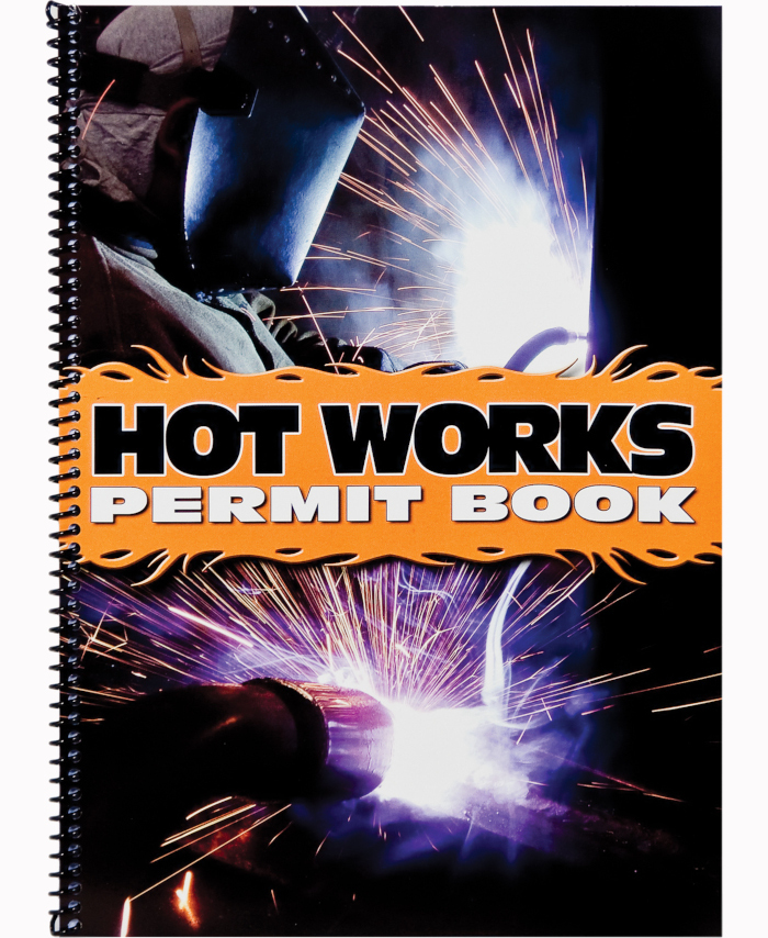 Hot Works Permit Logbook - A4 Size - Uniform Safety Signs