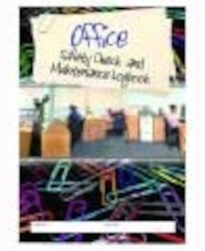 Office Safety Check Logbook - A5 Size - Uniform Safety Signs