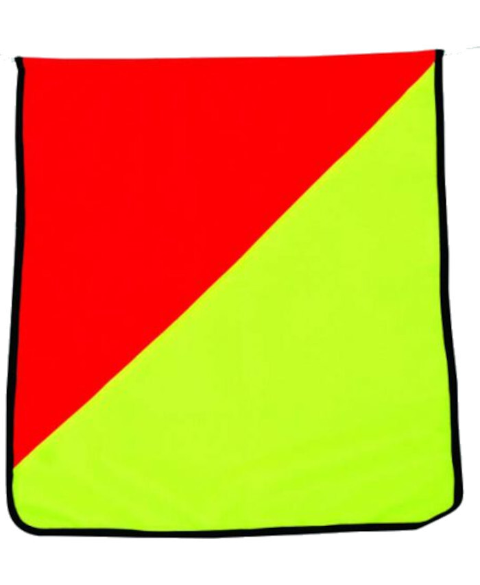 Oversize Flags Tie On (Set of 2) - Uniform Safety Signs