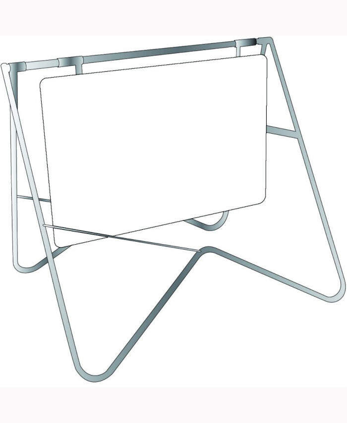 600x600mm - Swing Stand (sign not included) 1010x750x25mm Outside ...