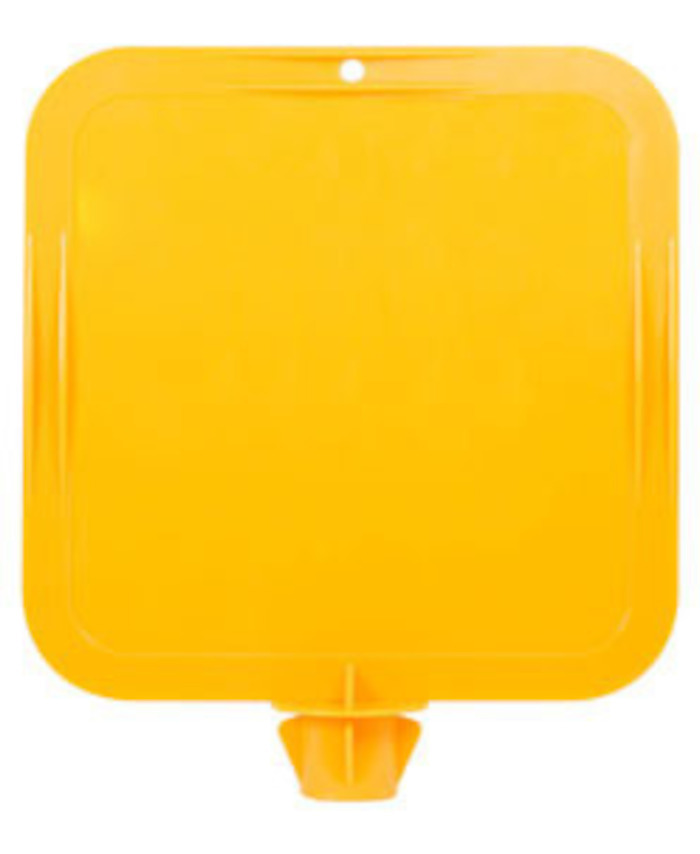 Yellow Lock-in Sign Frames - Blank - Uniform Safety Signs