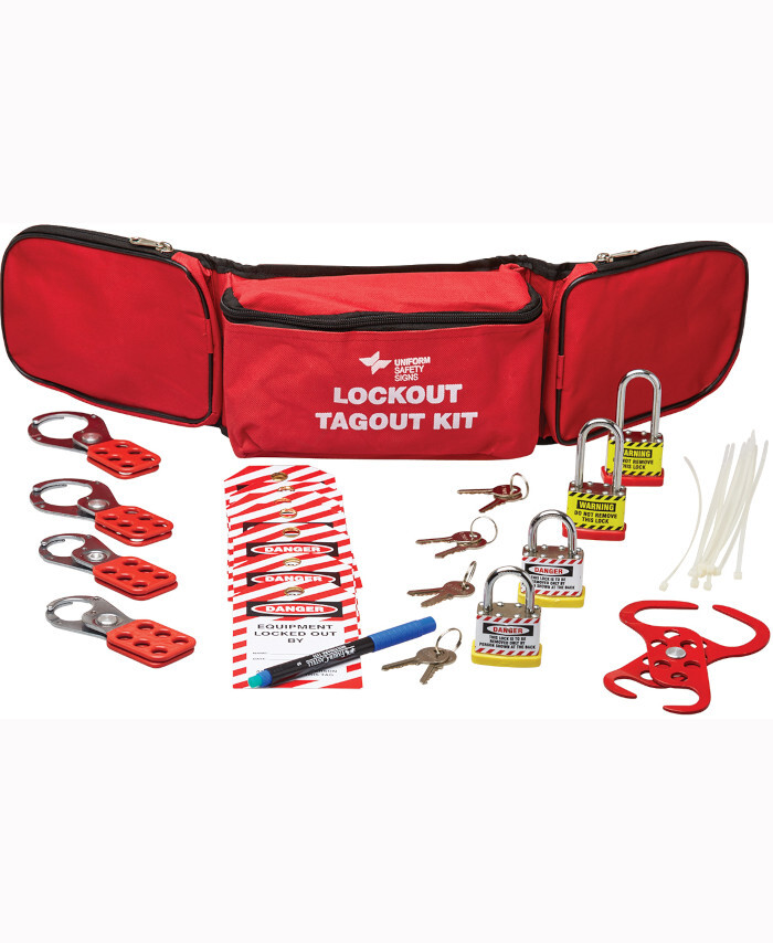 Personal Lockout Kit Waist Pouch - Uniform Safety Signs